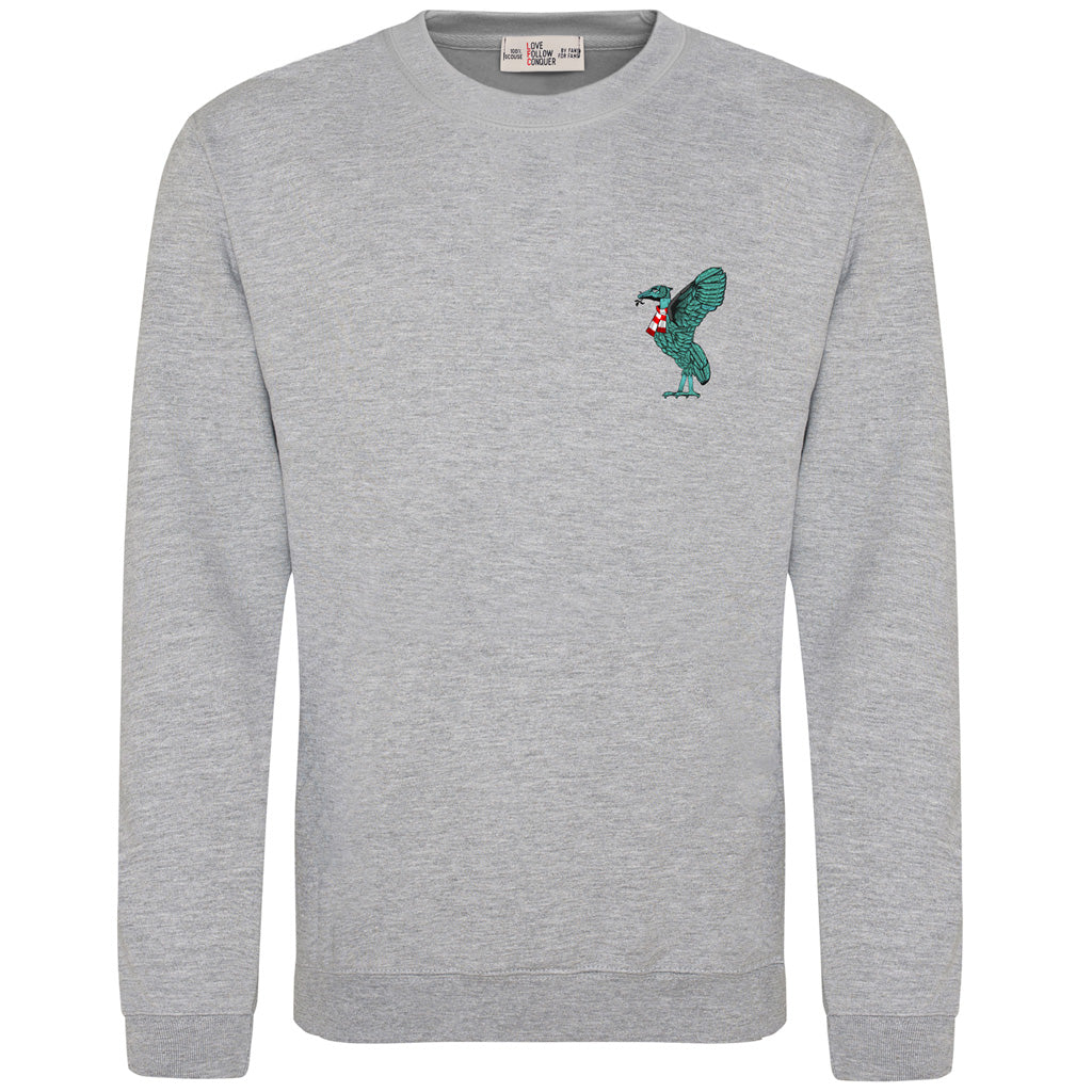 Liverpool Liverbird grey sweatshirt
