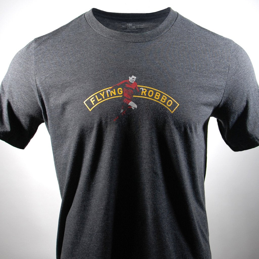 Liverpool Flying Robbo charcoal t-shirt